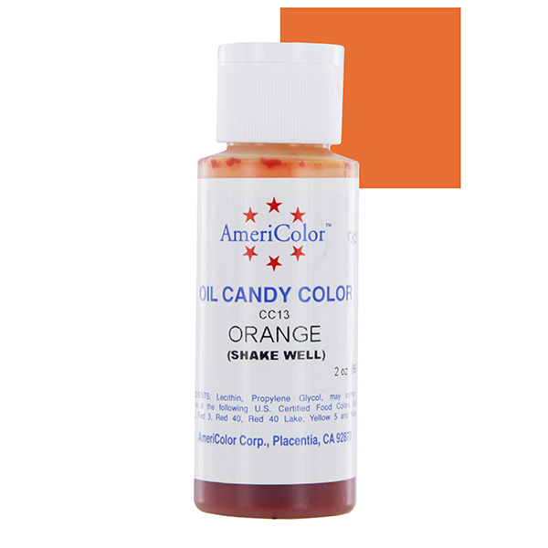 Colorante para Caramelo de 2 Onzas Naranja - ECONOMART