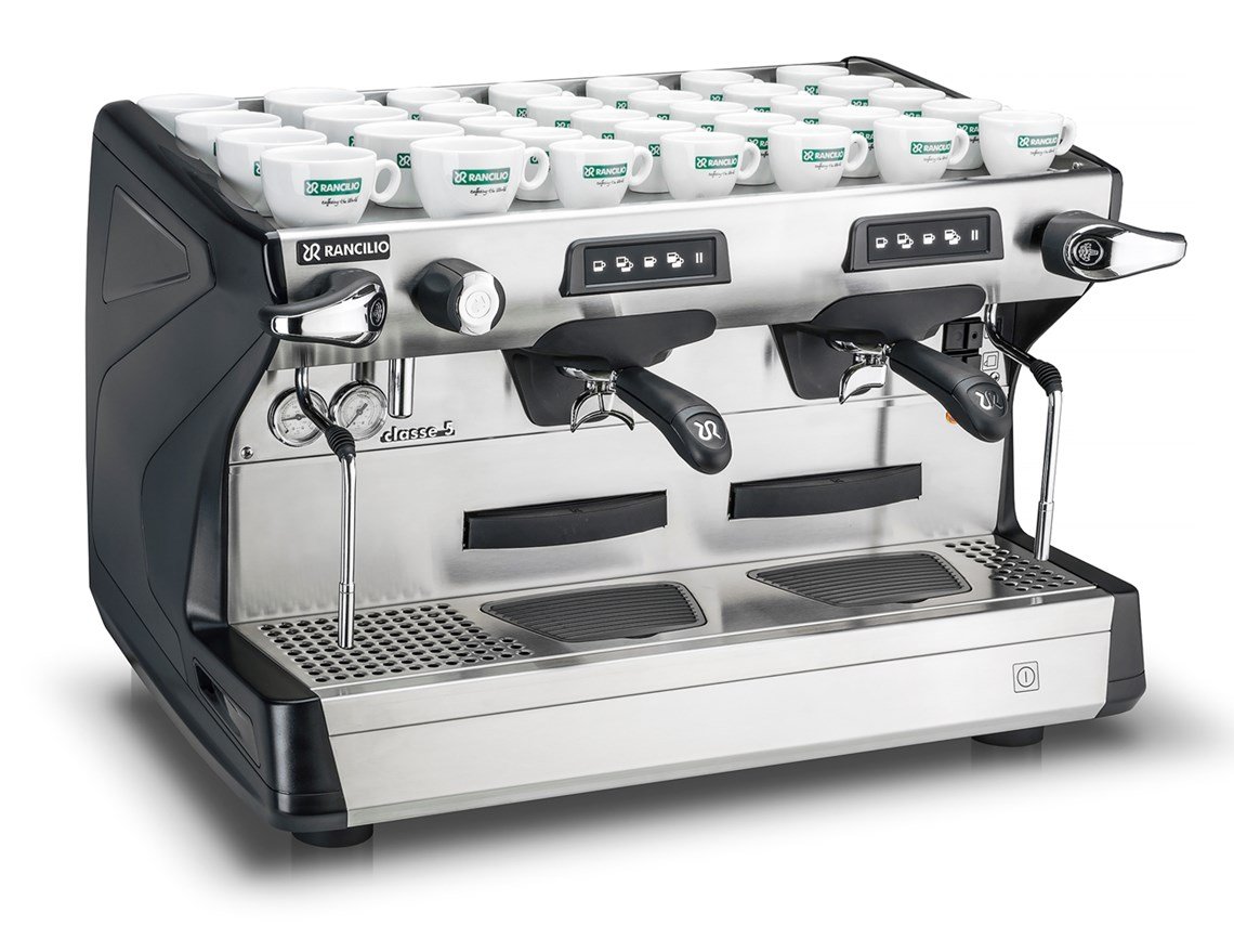 Máquina de Espresso 2 Grupos Semiautomatica Blanco 220V/60Hz/1Ph ...