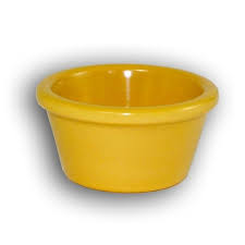 Ramekin amarillo liso de melamina de 2 Oz - ECONOMART