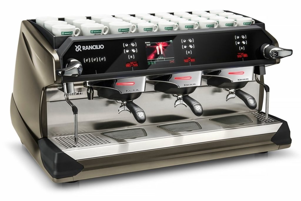 Máquina de Espresso de 3 Grupos Automática 220V/60Hz/1Ph - ECONOMART