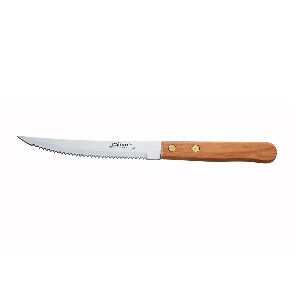Cuchillo para carnes 4-1/2¨con mango de madera - ECONOMART