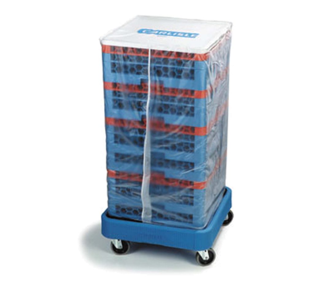 Cubierta para rack plastica 20"x 20"x48" - ECONOMART