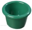 Ramekin verde liso de melamina 1-1/2 Oz - ECONOMART